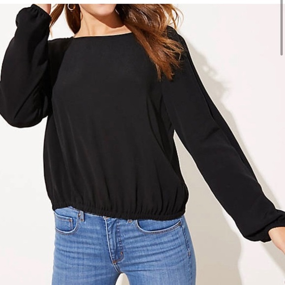 LOFT | Tops | Nwt Loft Wrapped Crop Top | Poshmark